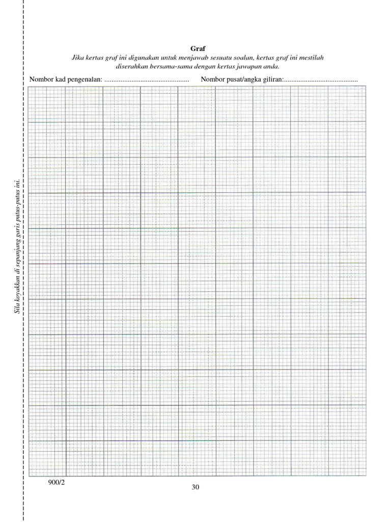Kertas Graf Pengajian Am | PDF