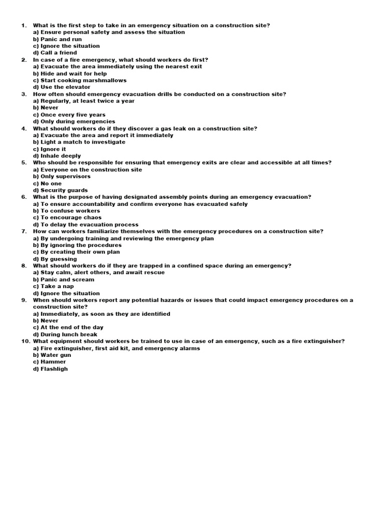 Mock 10 Emergency | PDF | Technology & Engineering