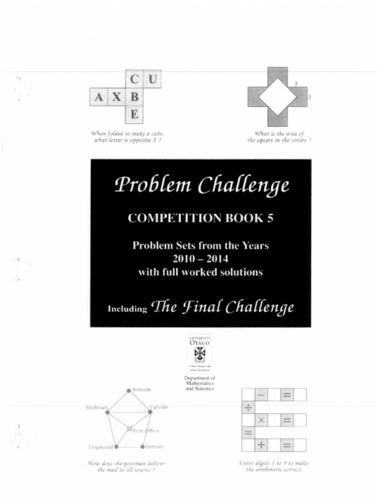 Otago Math 2010-2014 | PDF