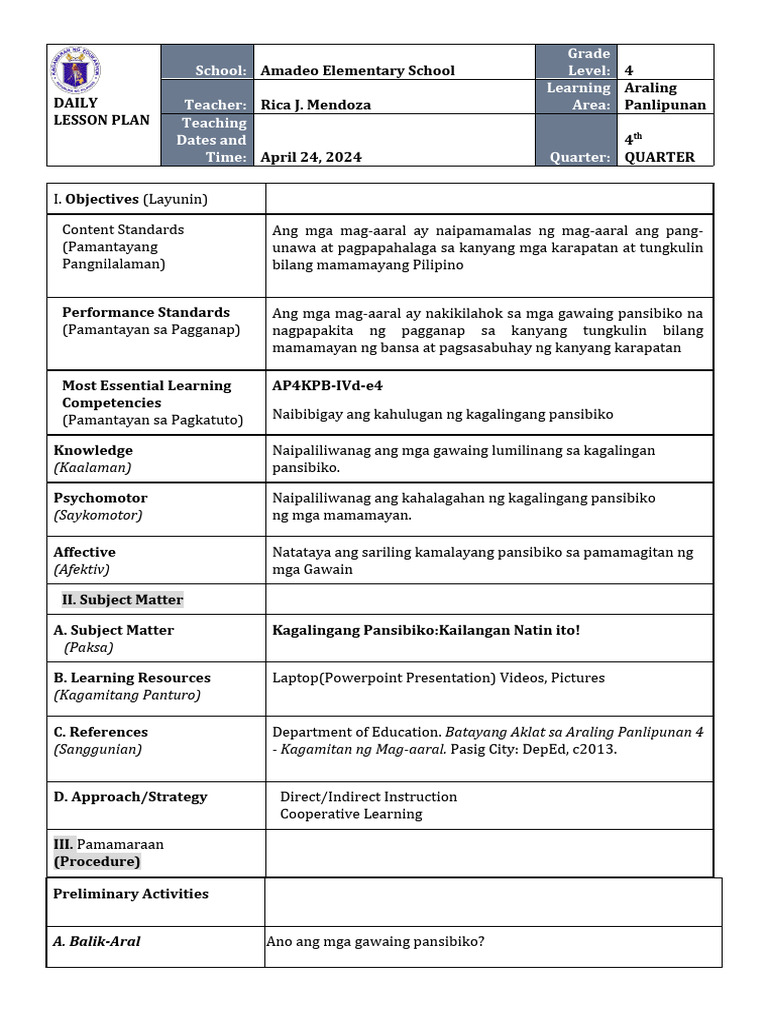 DLP Ap Week 4 April 24 | PDF