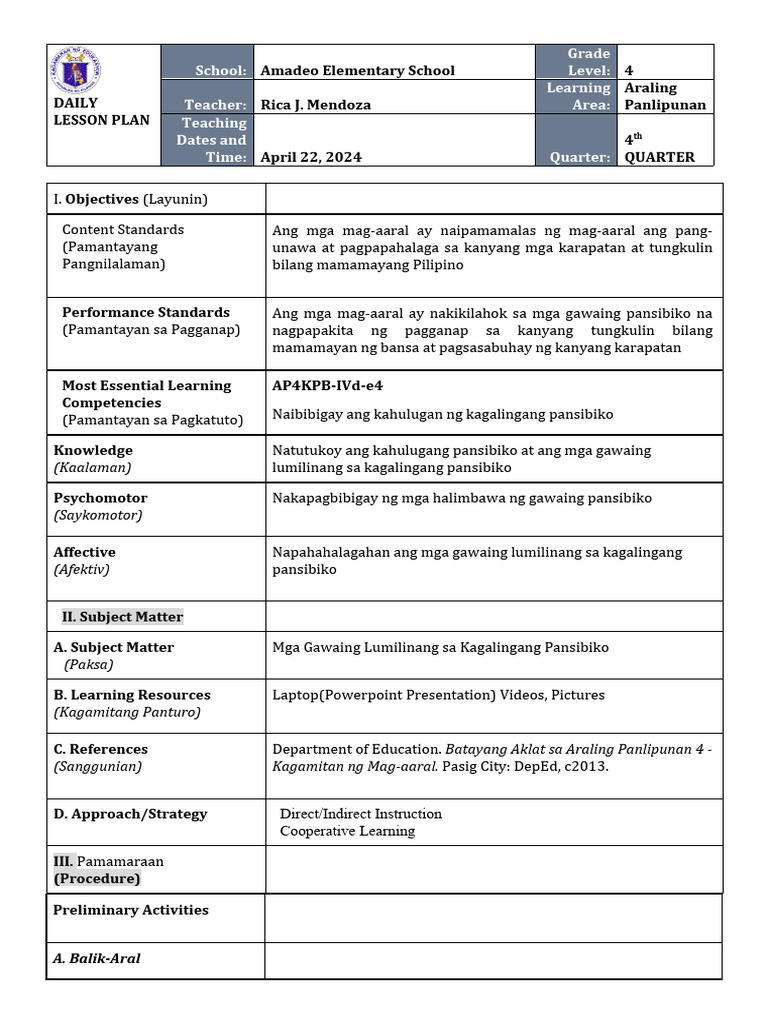 DLP Ap Week 4 April 22 | PDF