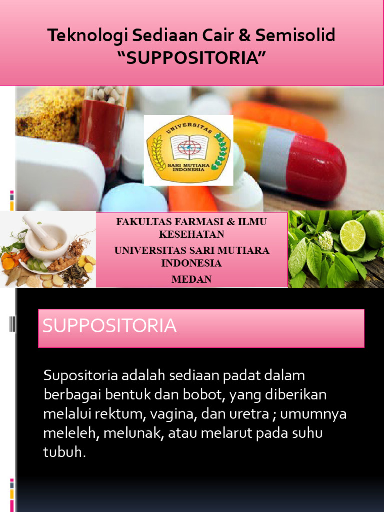 Suppositoria Pert 7 | PDF