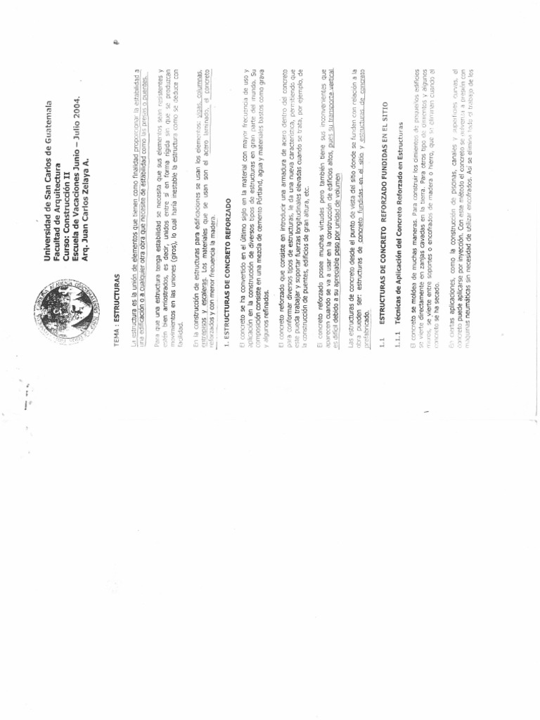 Construccion 2 - Estructuras | PDF