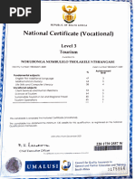 Matric Statement of Results | PDF