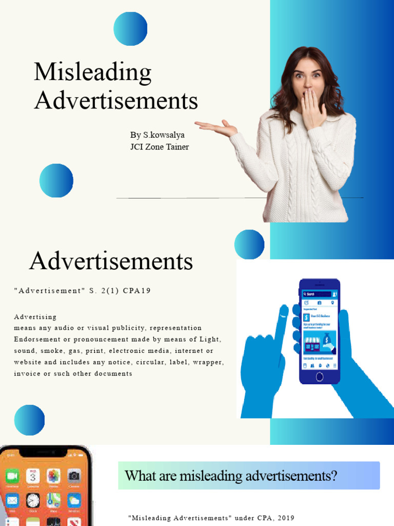 Misleading Ads | Download Free PDF | Marketing