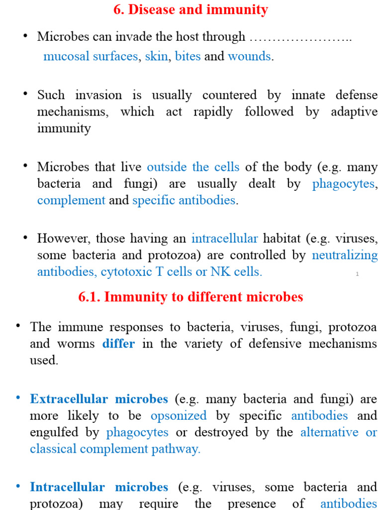 Disease and Immunity | PDF | Western Blot | Elisa