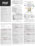 Eccd Checklist S.Y. 2024 2025 Final | PDF