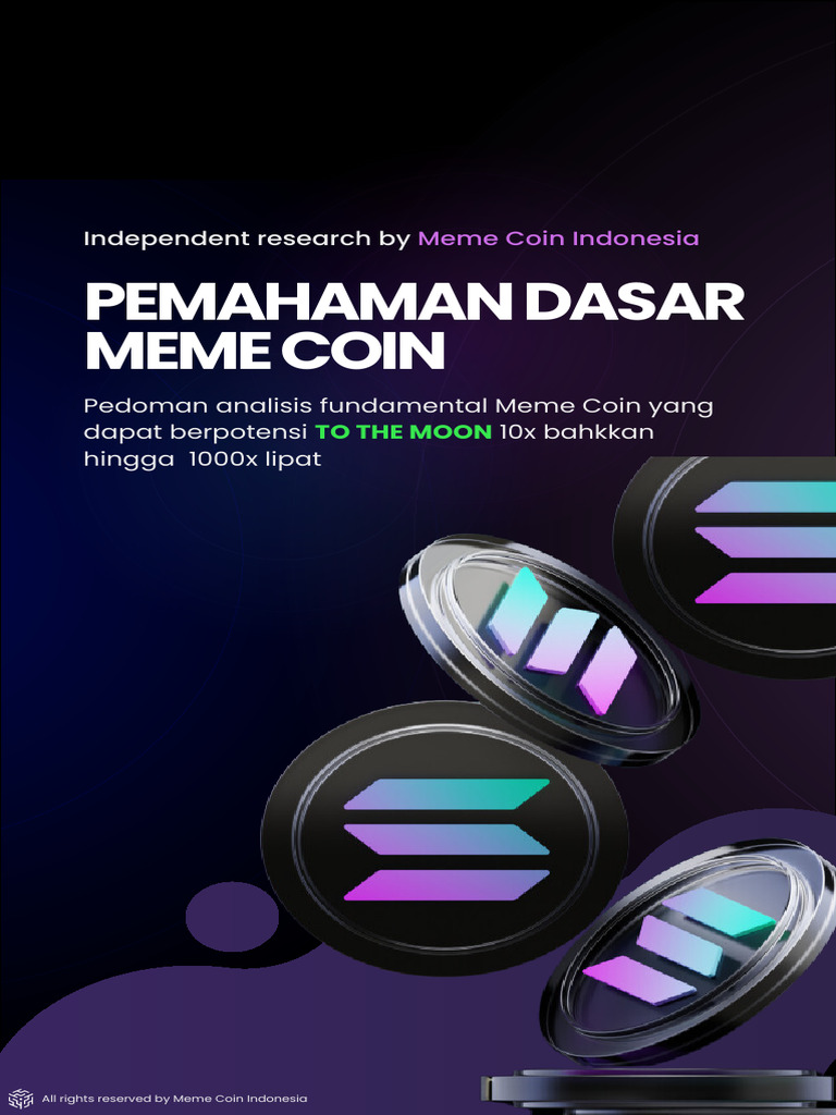 01 - (E-Book) Pemahaman Dasar Meme Coin | PDF