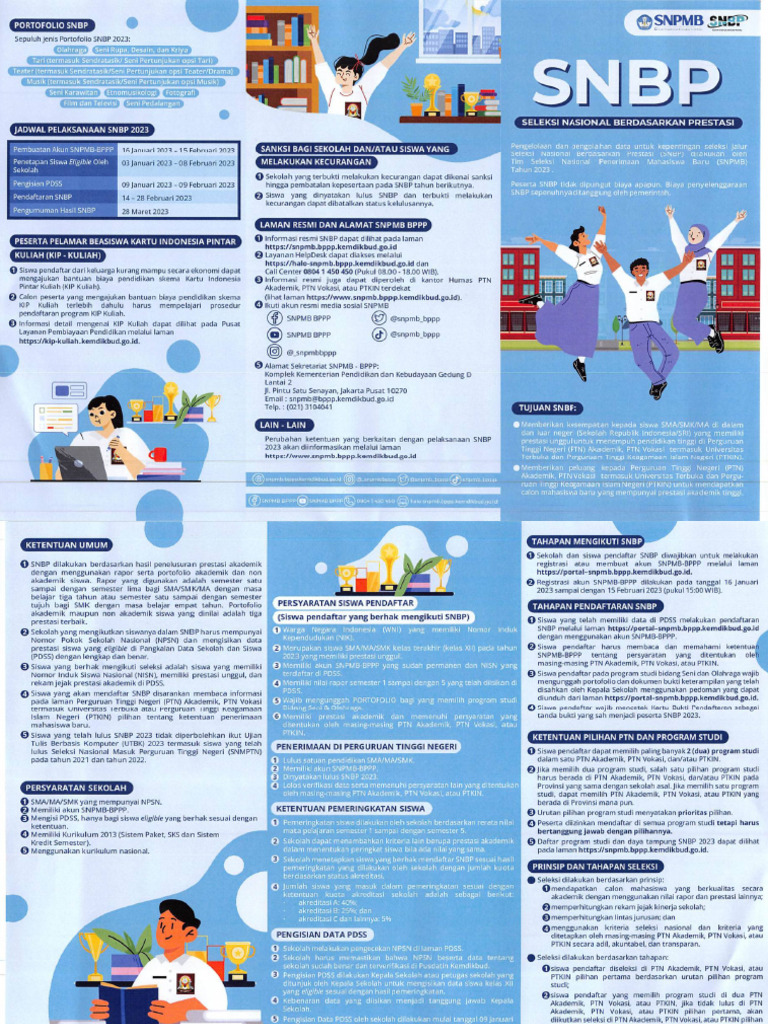 Brosur SNBP 2023 | PDF