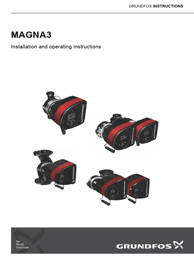 Grundfos Magna3 | PDF | Equipment | Electricity