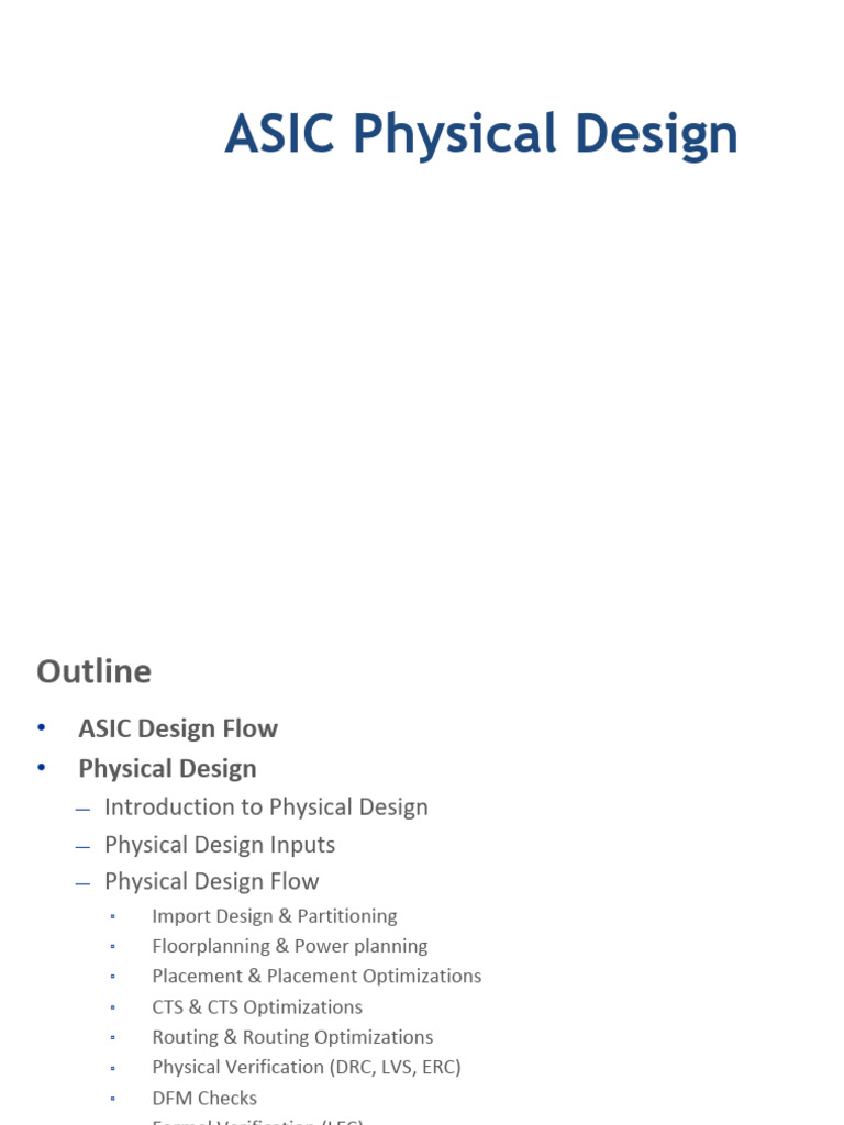 Physical Design Ad Guid | PDF | Electronics | Electronic Design Automation
