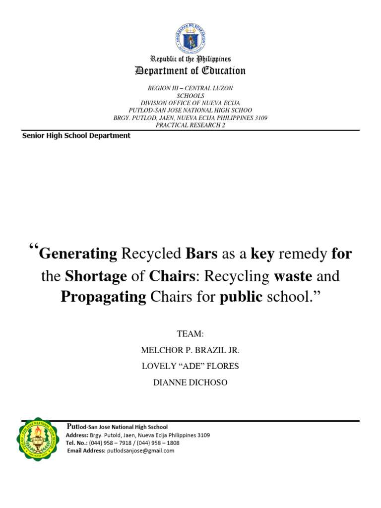 Capstone - Project - Proposal - Team 2 - 2022 | PDF | Recycling | Plastic