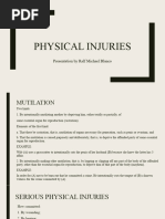 Physical Injury Penalties in the Philippines | PDF | Violence | Crimes