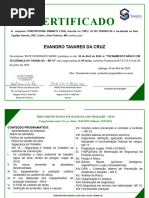 Certificado de Brigada de Emergencia | PDF