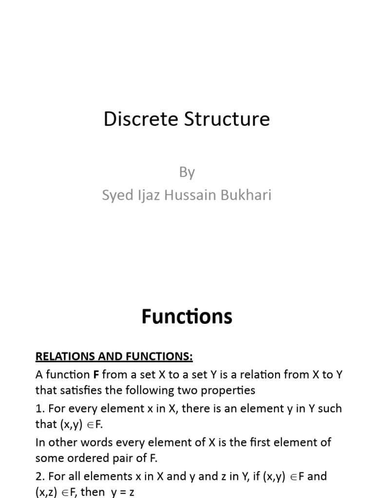 Understanding Functions and Relations | PDF | Function (Mathematics) | Mathematical Logic
