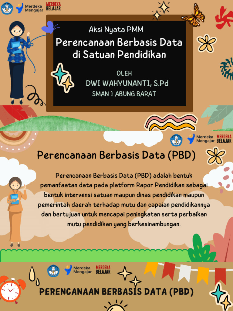 Perencanaan Berbasis Data Di Satuan Pendidikan | PDF