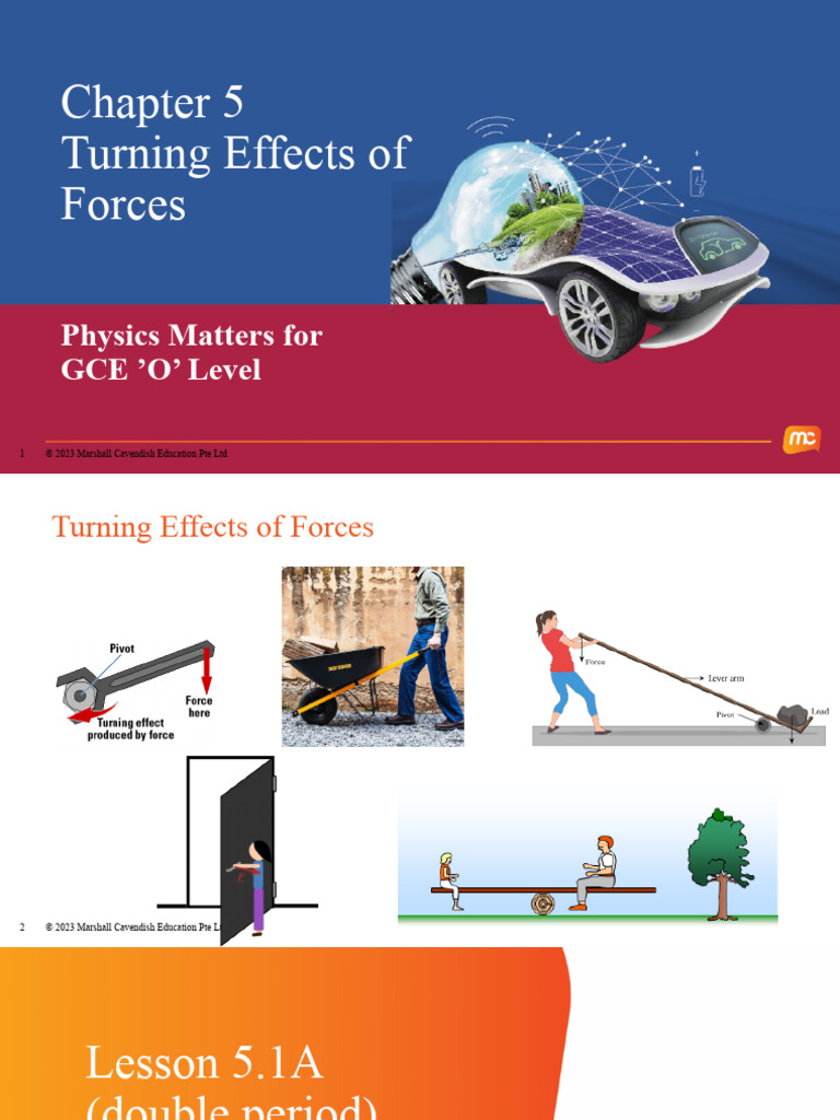 Chapter 5 - Turning Effects of Forces | PDF | Torque | Lever