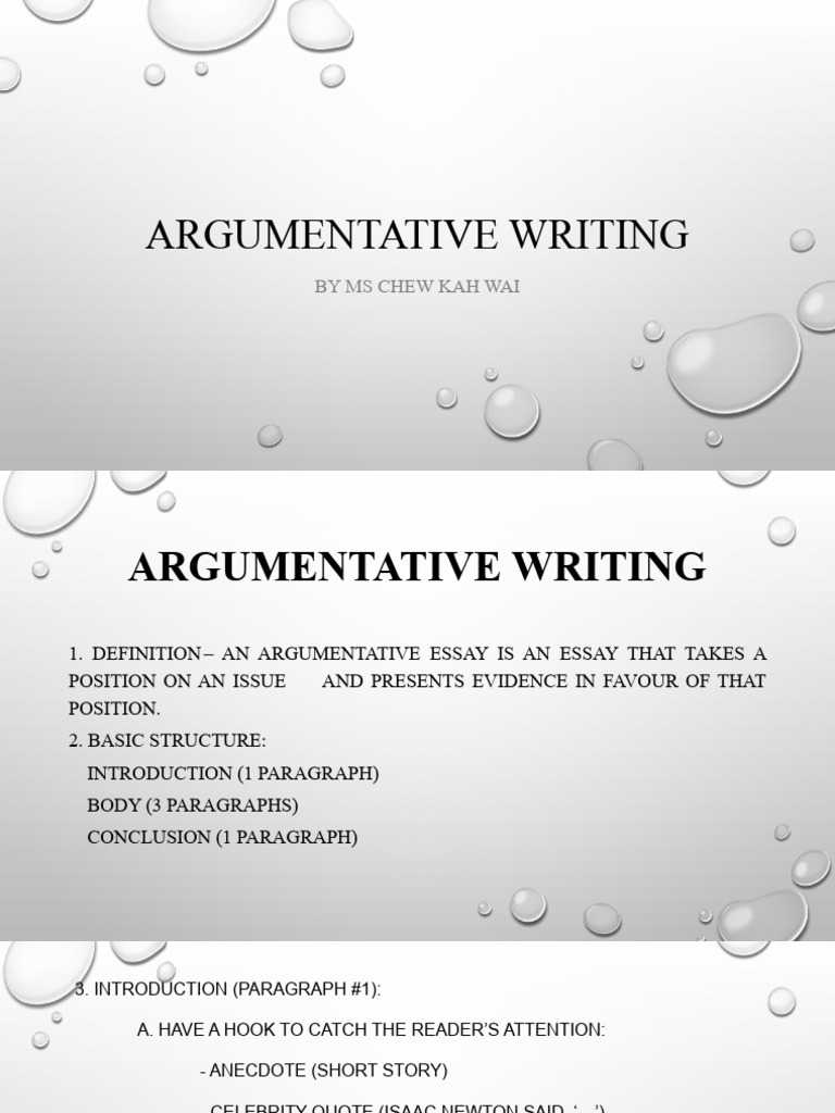 Argumentative | PDF | Foreign Language Studies