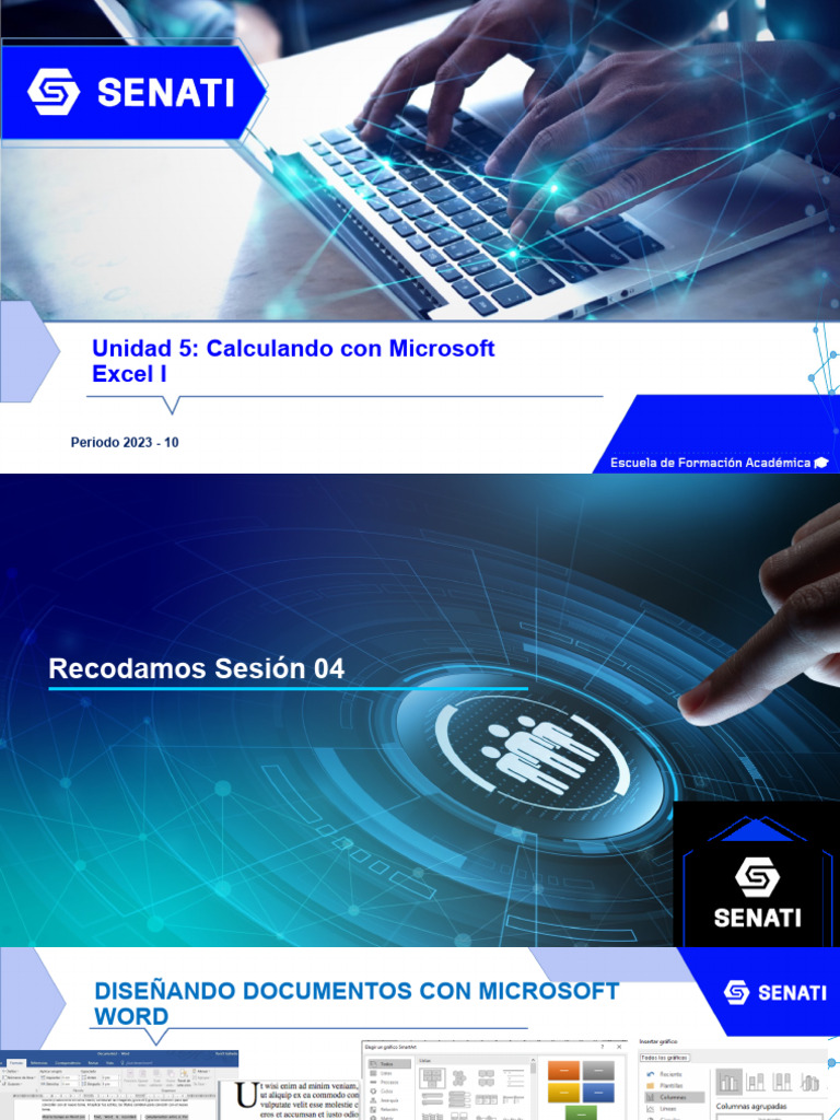 Unidad 5 Calculando Con Microsoft Excel | PDF | Microsoft Excel | Microsoft