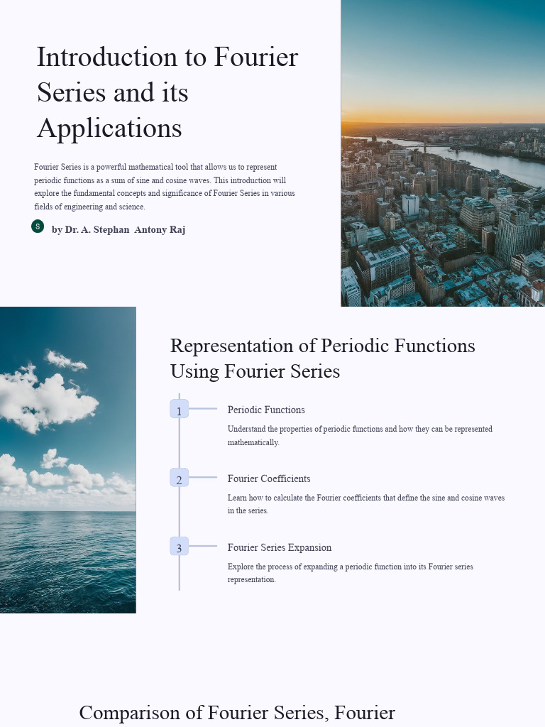 Introduction to Fourier Series | PDF | Fourier Series | Fourier Transform