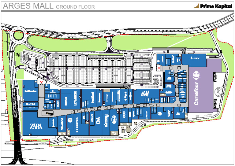 Argés Mall Ground Floor Layout Details | PDF
