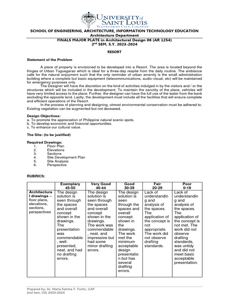 Design-6 Finals Major-Plate | Download Free PDF | Engineering