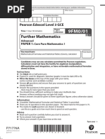 Pure Mathematics Unit 1 CAPE Past Papers | PDF