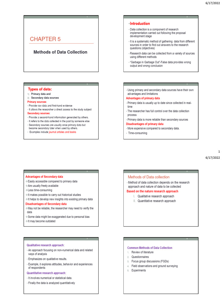 Research Chapter 5 Pdf Questionnaire Quantitative Research