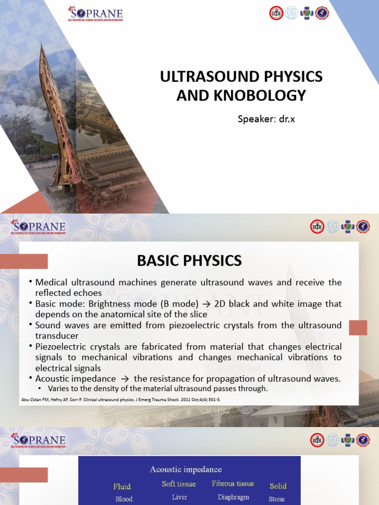 Ultrasound Physics and Knobology-1 | PDF | Medical Ultrasound | Ultrasound