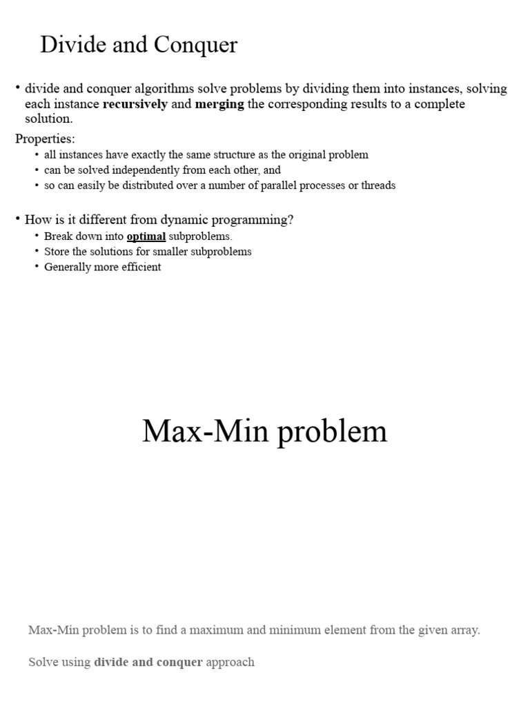 Lectur 7 Max-Min Problem | PDF | Theoretical Computer Science | Applied Mathematics