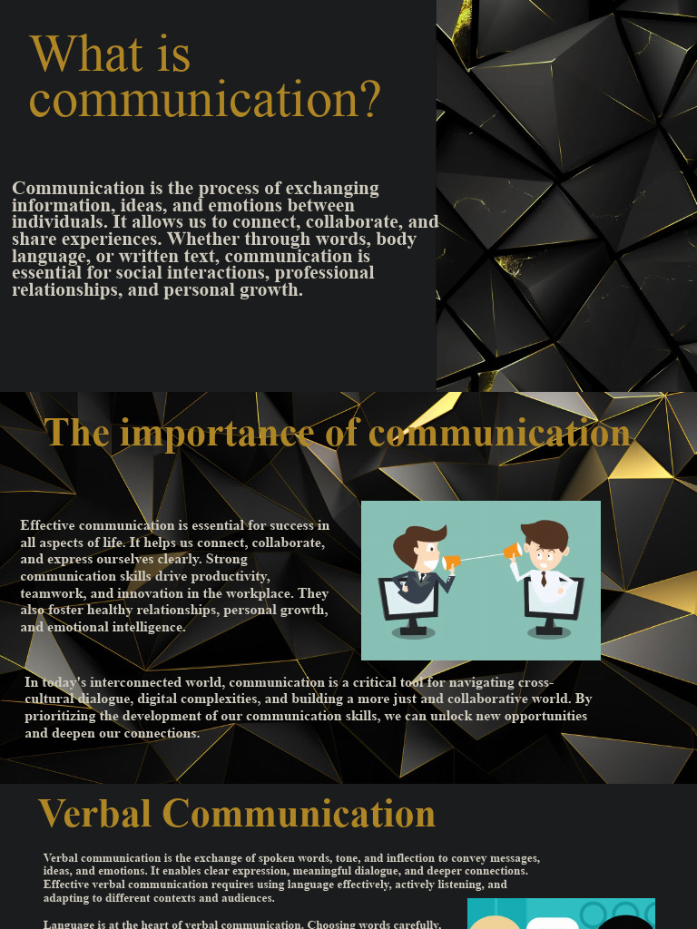 What-is-communication | PDF | Nonverbal Communication | Communication