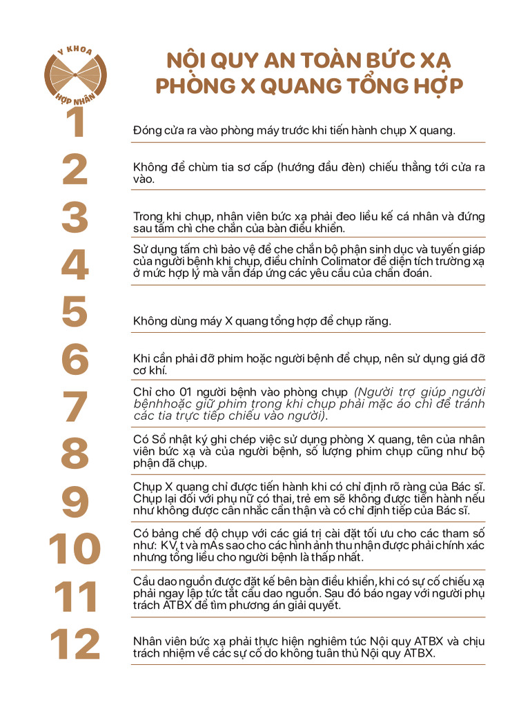 Huong Dan X Quang | PDF