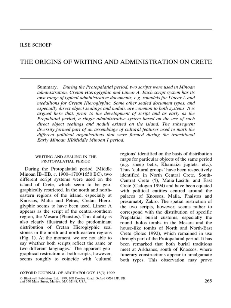 Schoep 1999 | PDF | Bronze Age