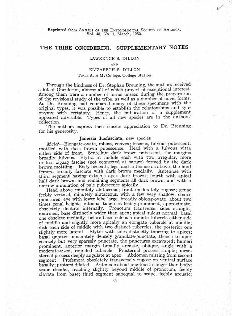 Dillon&Dillon 1952 | PDF