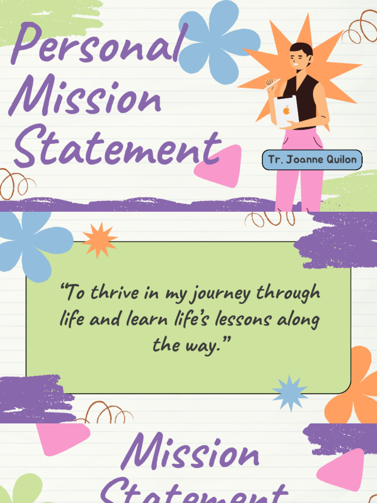Personal-Mission-Statement | PDF | Goal | Behavioural Sciences