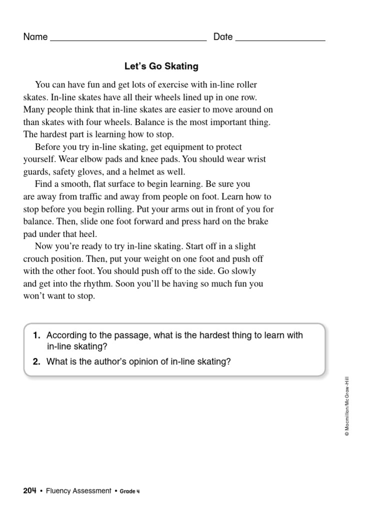 Lets Go Skating | PDF | Self-Improvement