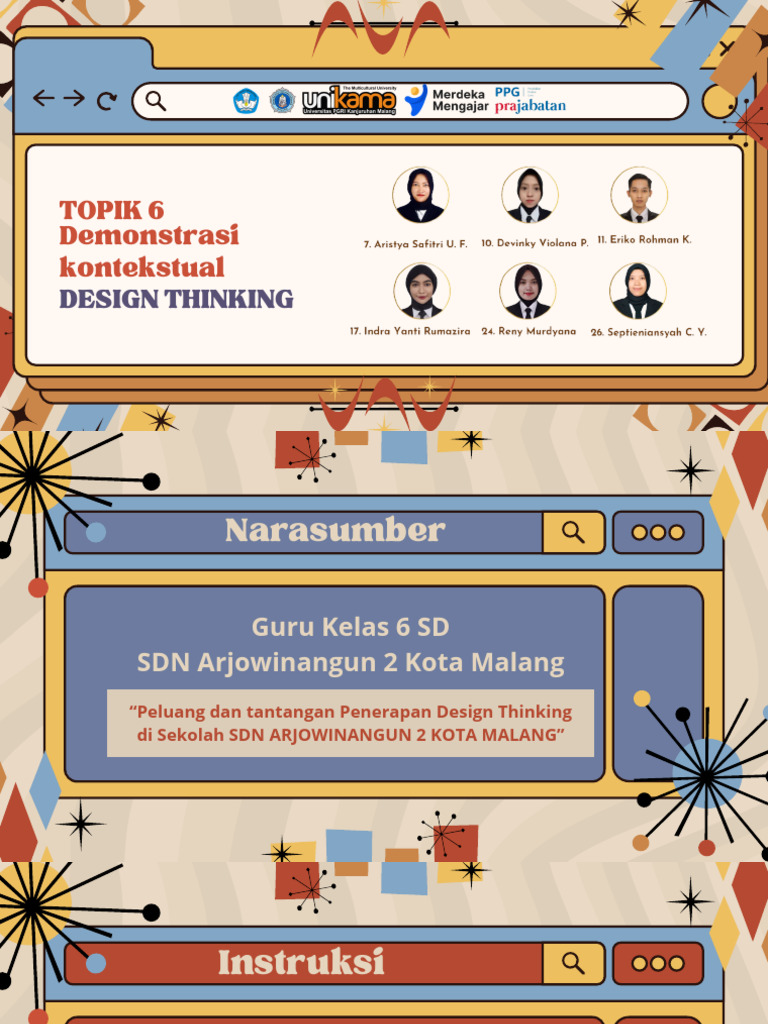 Topik 6 - Demonstrasi Kontekstual - Design Thinking-1 | PDF | Karier & Perkembangan