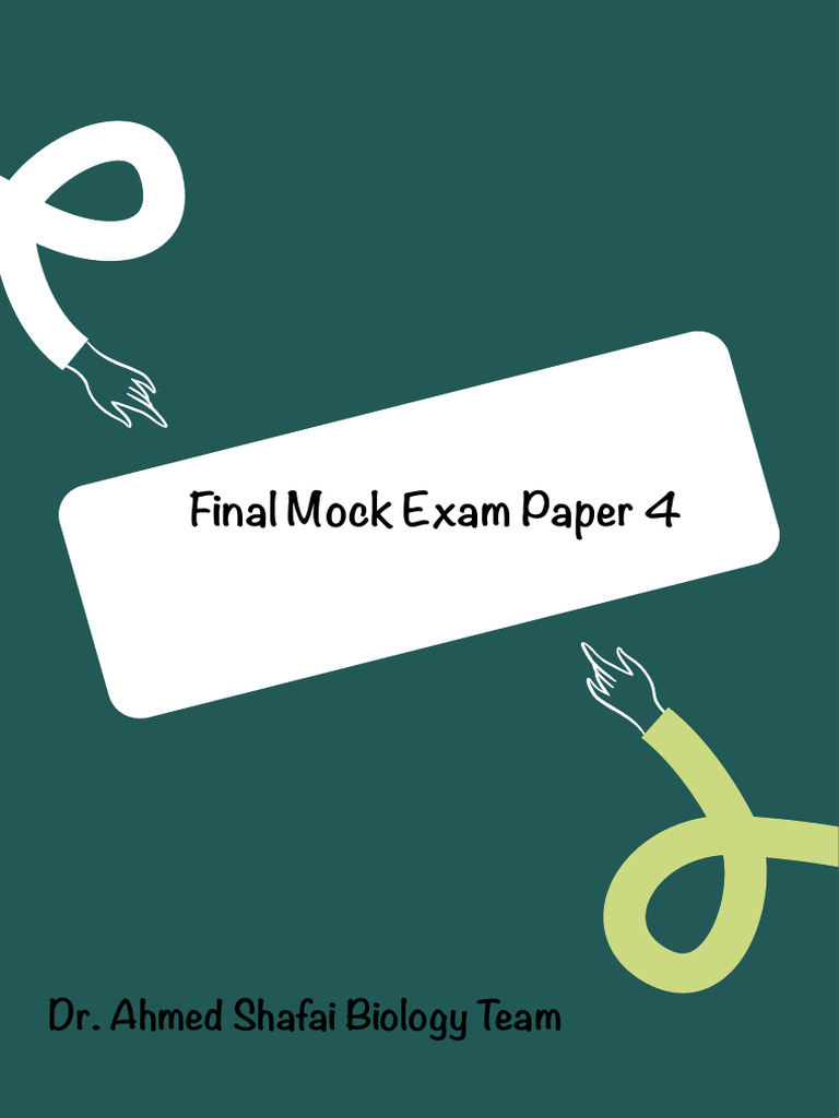Final Mock Dr. Shafai | PDF | Menstrual Cycle | Biology