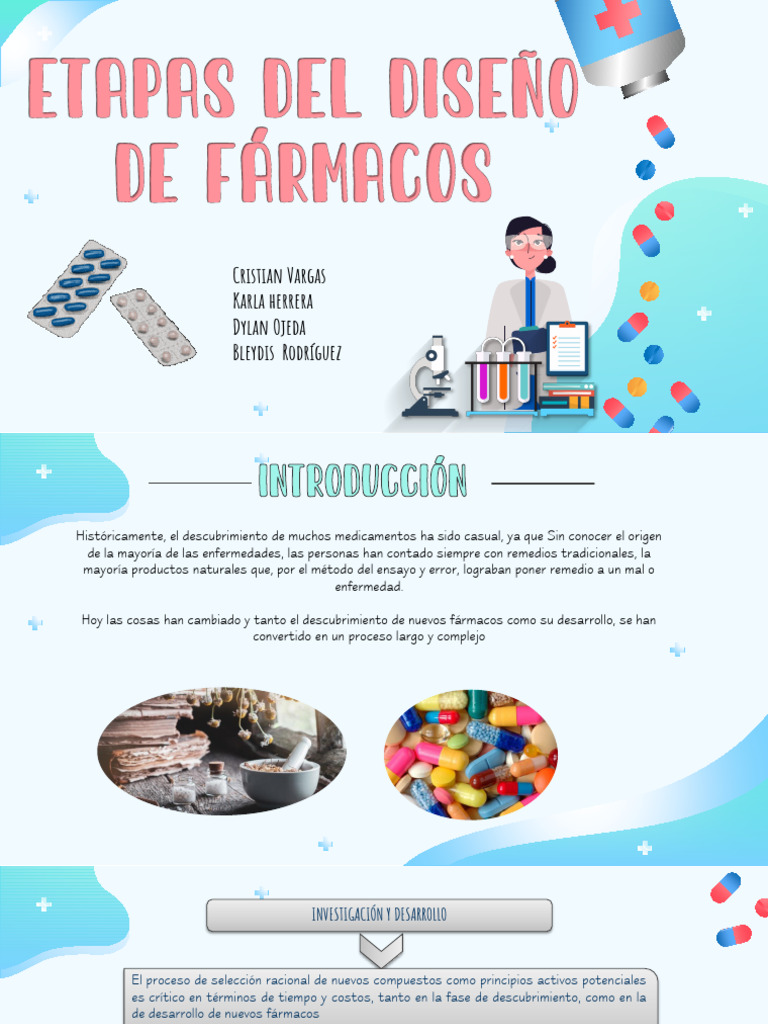 Desarrollo de Diseño de Farmacos | Descargar gratis PDF | Medicamentos con receta | Farmacología