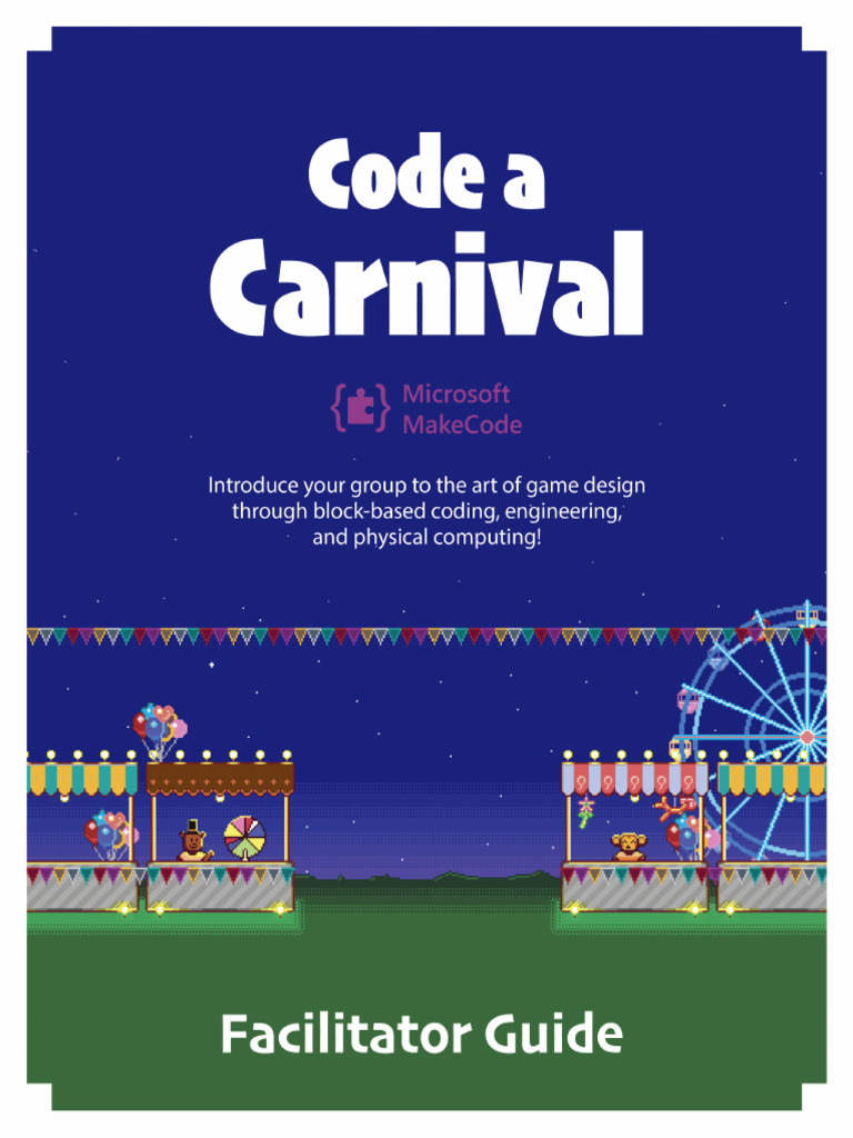 Code a Carnival Teacher Plan | PDF | Balloon | Computer Keyboard