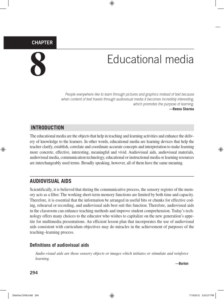 Educational Media | PDF | Learning | Graphics