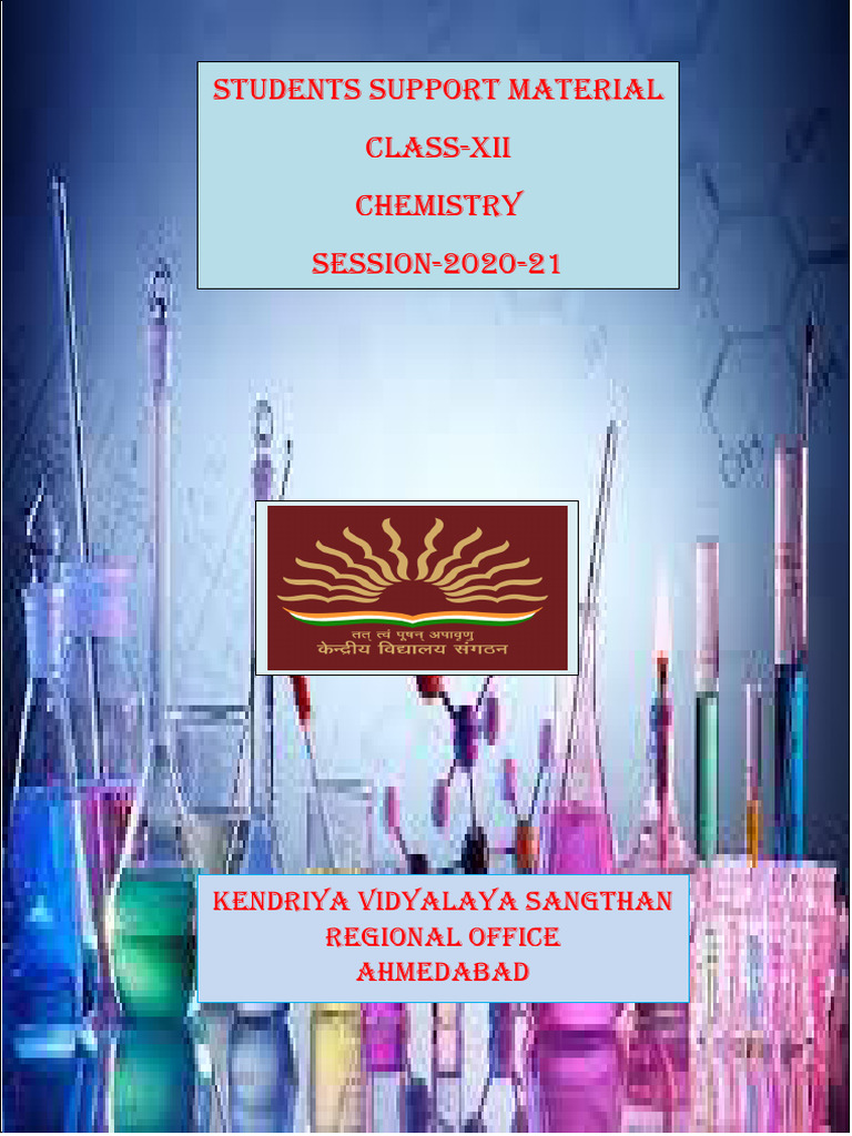 Students Support Material Chemistry Final Class Xii | PDF | Adsorption ...