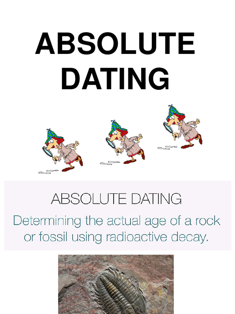 Absolute Dating | PDF | Radioactive Decay | Isotope