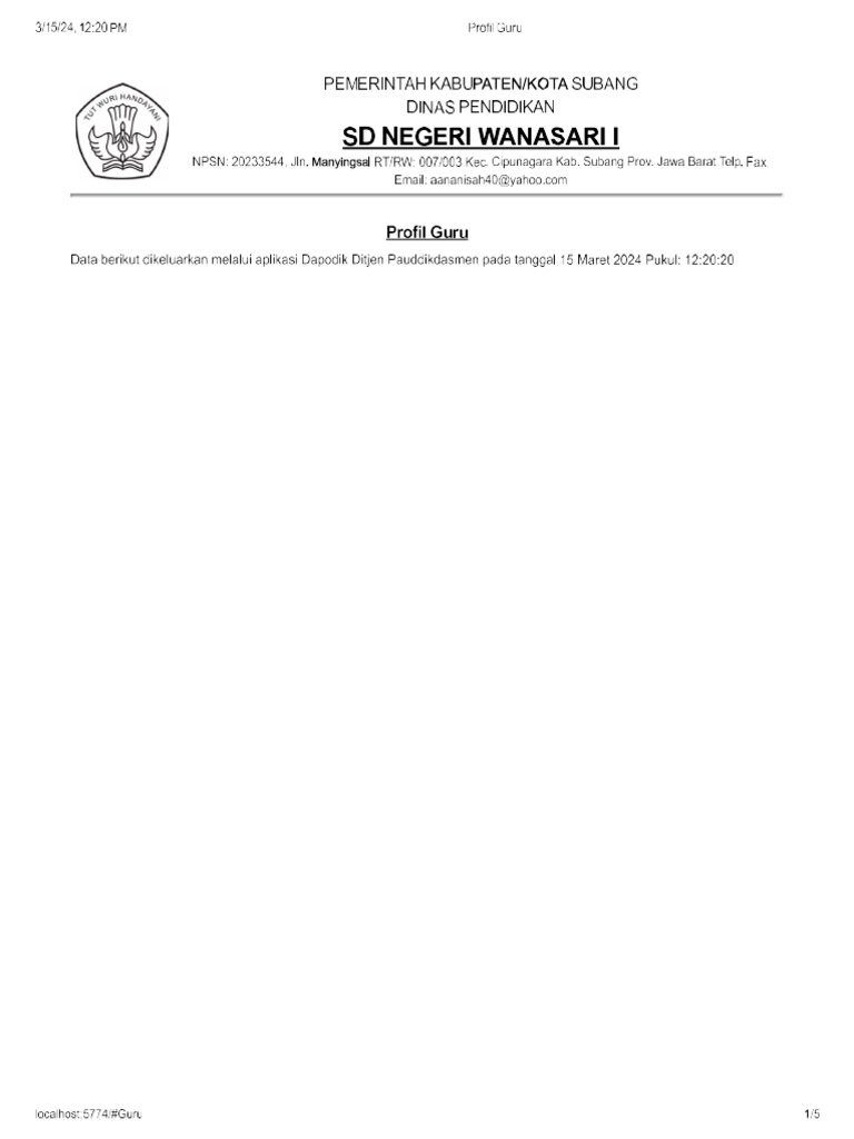 Bu Ai Susan | PDF