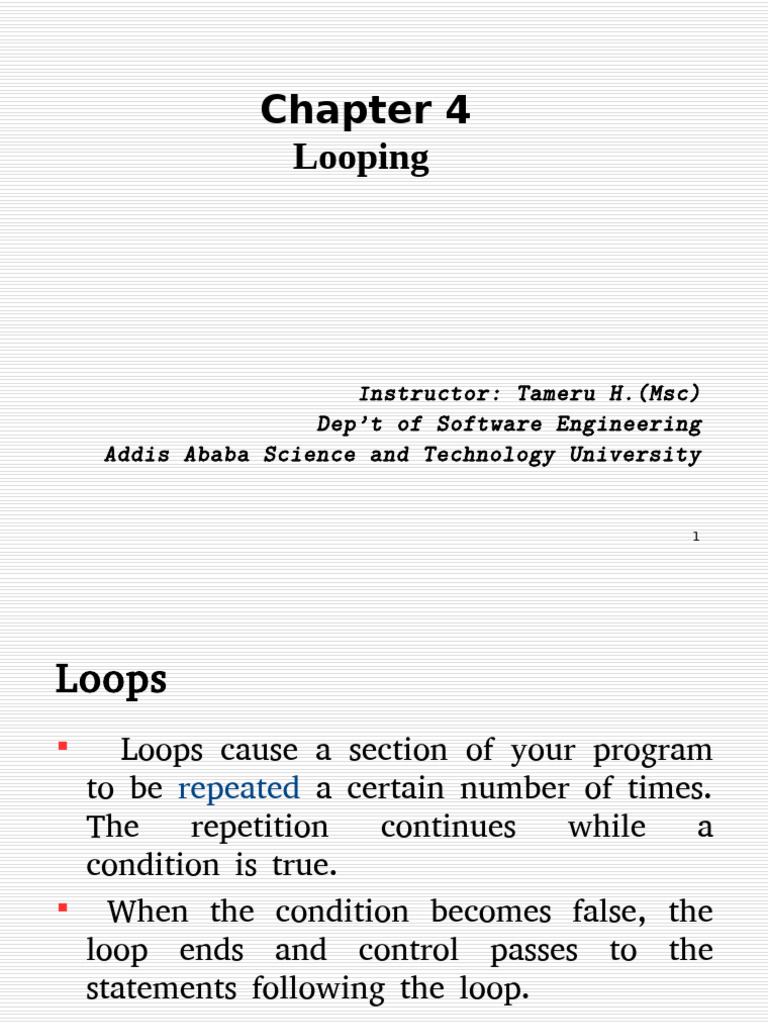 Chap 4 Lec | PDF | Control Flow | Division (Mathematics) Chap 4 Lec | PDF | Control Flow | Division (Mathematics)