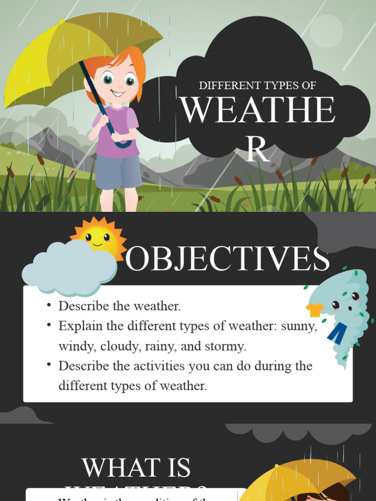 Different Types of Weather | PDF | Science & Mathematics