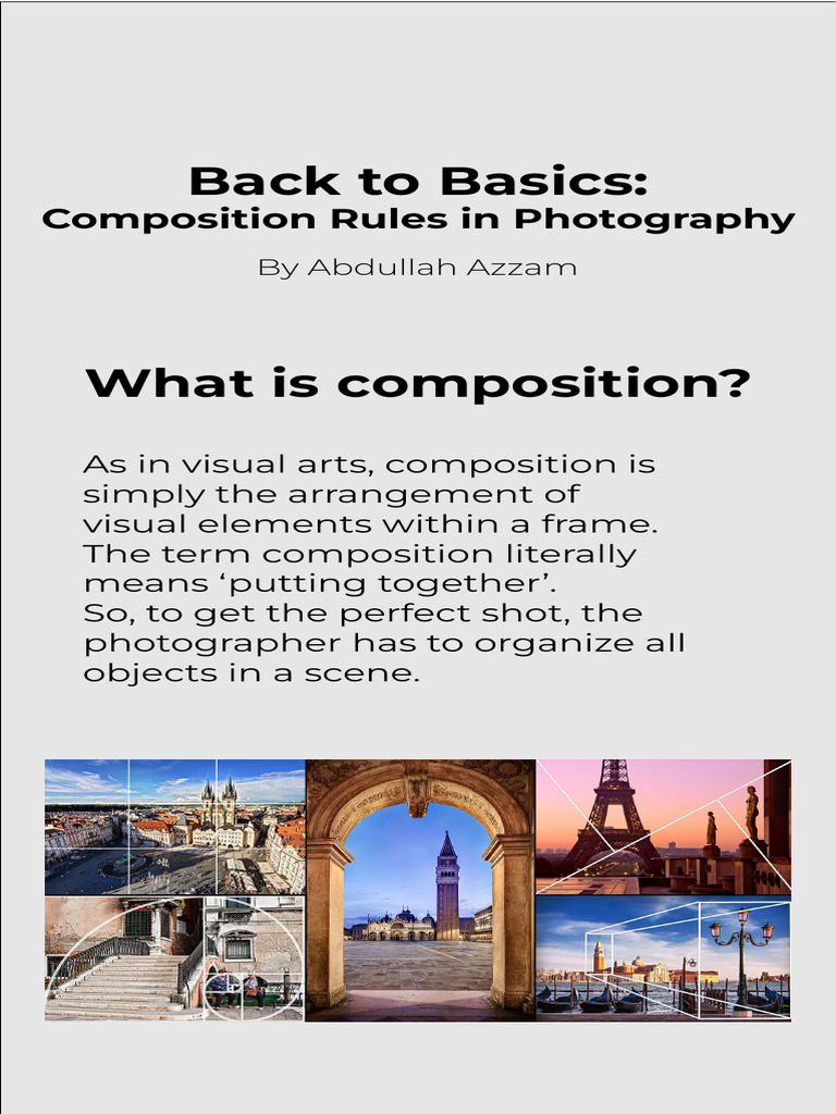 Basic Composition Rules | Download Free PDF | Composition (Visual Arts ...