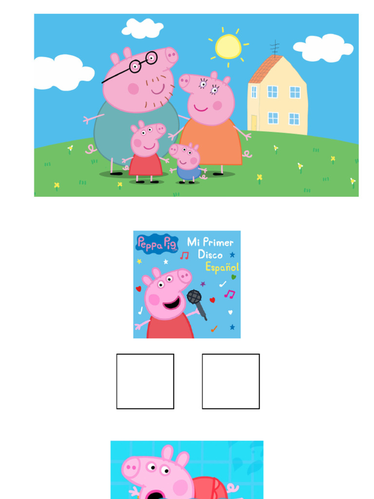 Suj + Verbo. Pepa Pig. | PDF