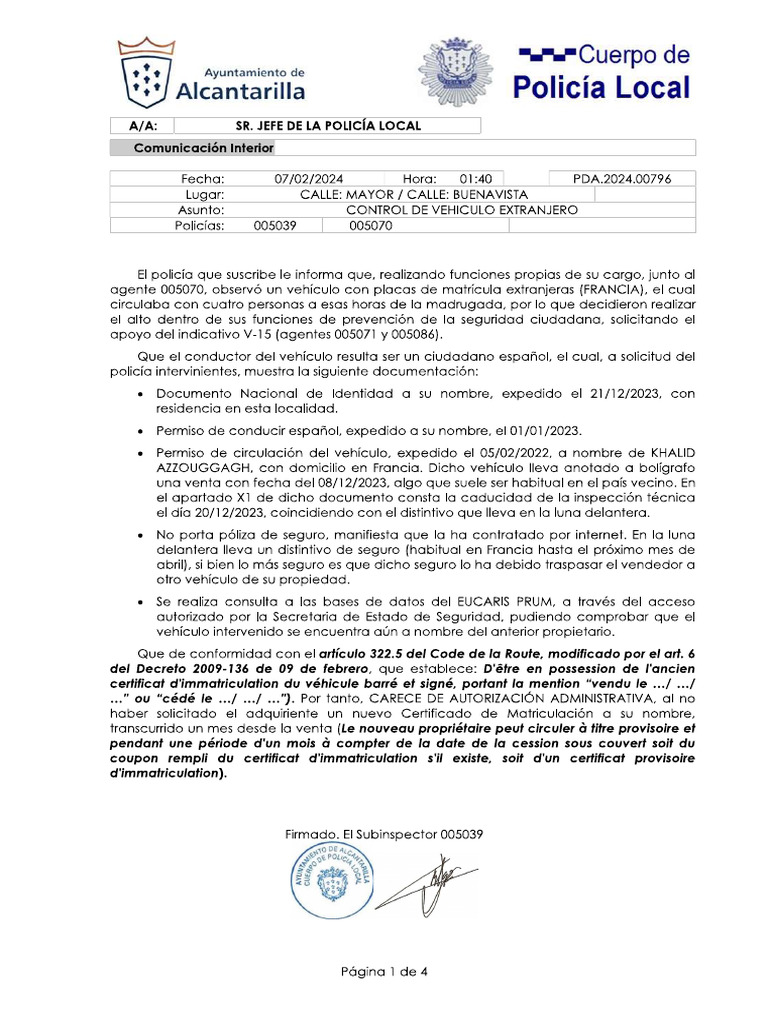 Plantilla Texto Justificación Vendulé | PDF