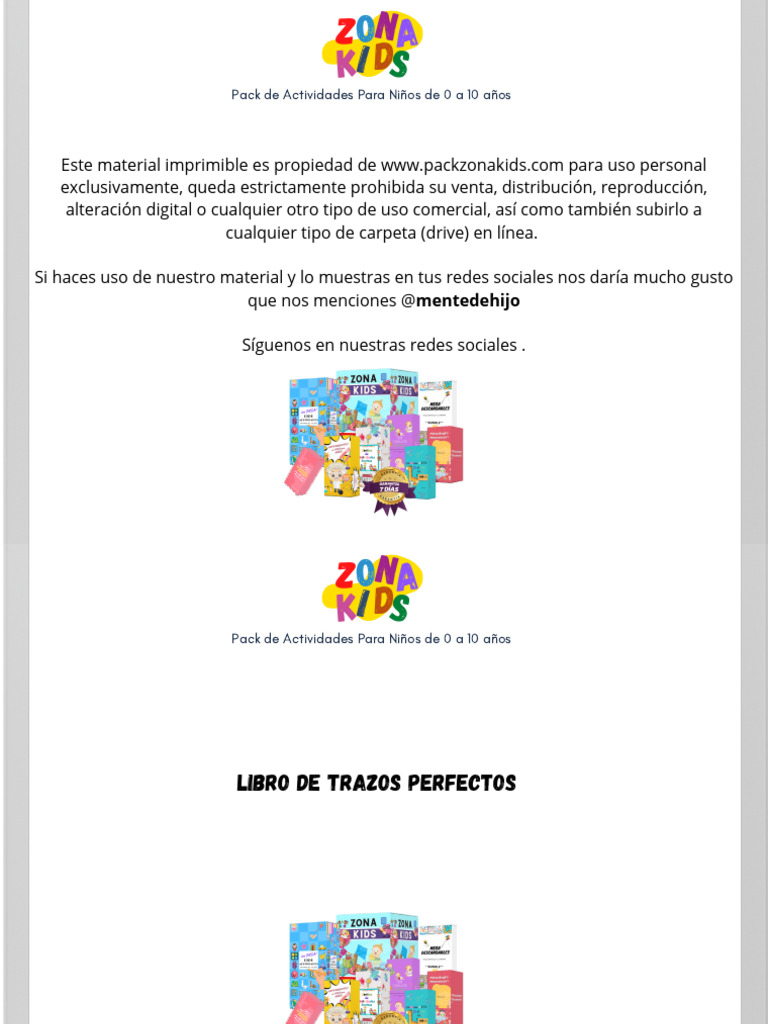 Libro Trazos Perfectos | PDF